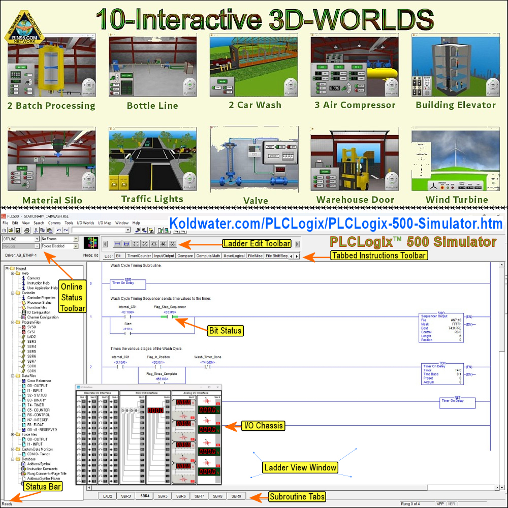 PLCLogix 500 PLC Simulator| A robust alternative to LogixPro